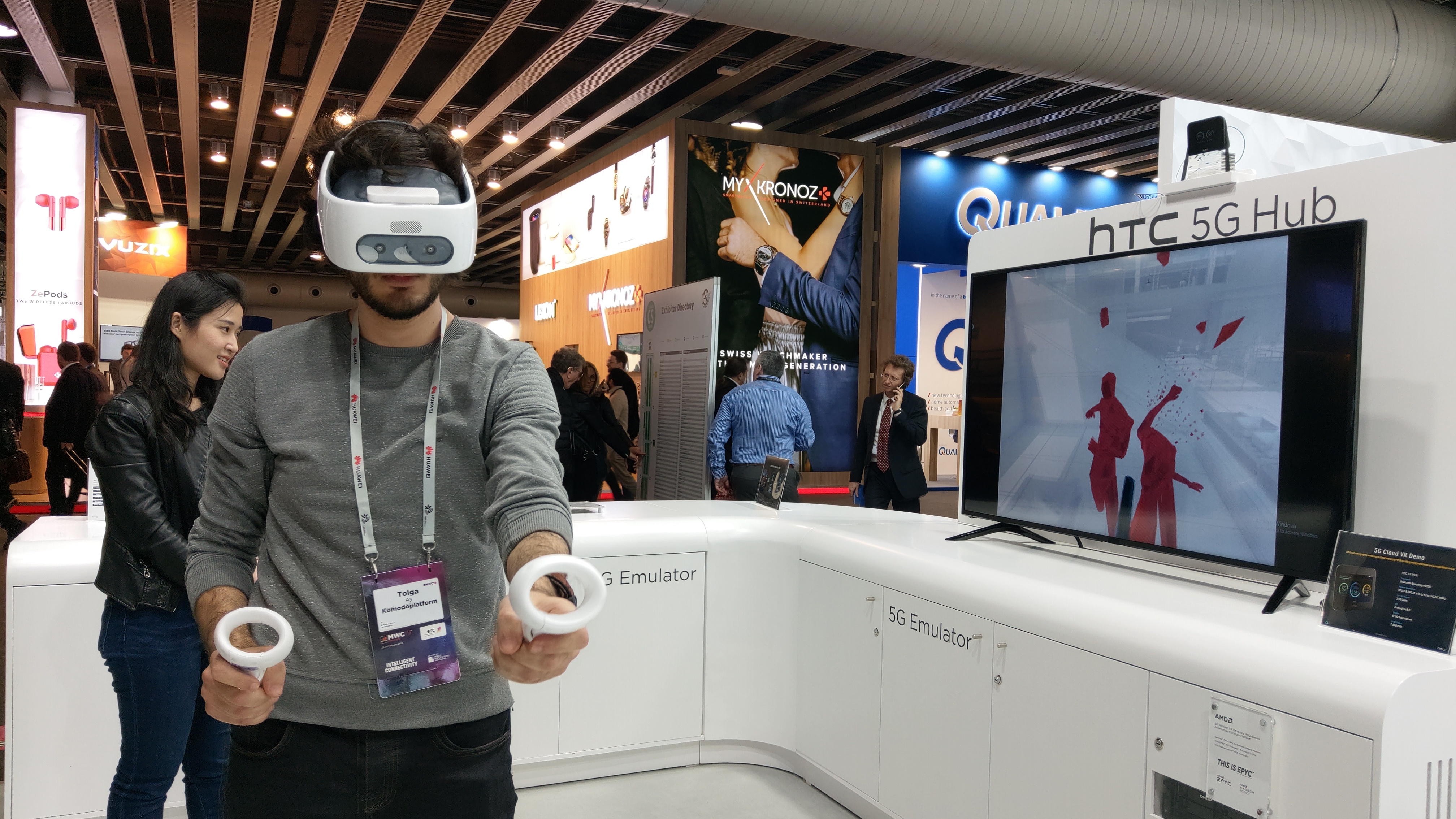 5G云VR体验空降MWC，HTC引领下一代科技革命 | VIVE Blog