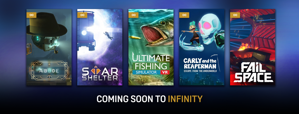 Coming Soon to Infinity: Abode 2 & Ultimate Fishing Simulator VR | VIVE ... Coming Soon to Infinity: Abode 2 & Ultimate Fishing Simulator VR | VIVE ...